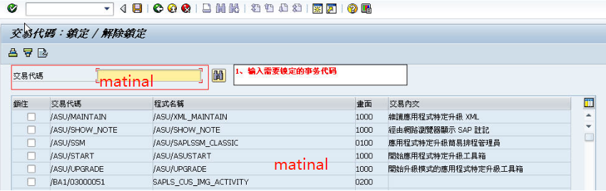 SAP 批量锁住用户和TCODE的方法_sap ewz5-CSDN博客