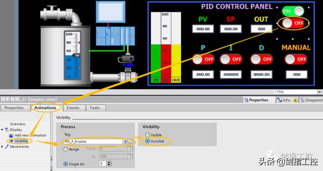 先进pid控制matlab仿真_液位PID控制系统的PLC 与HMI仿真联调-CSDN博客