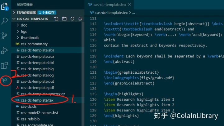 elsevier latex模板_学术论文写作利器—— VS Code + LaTeX-CSDN博客