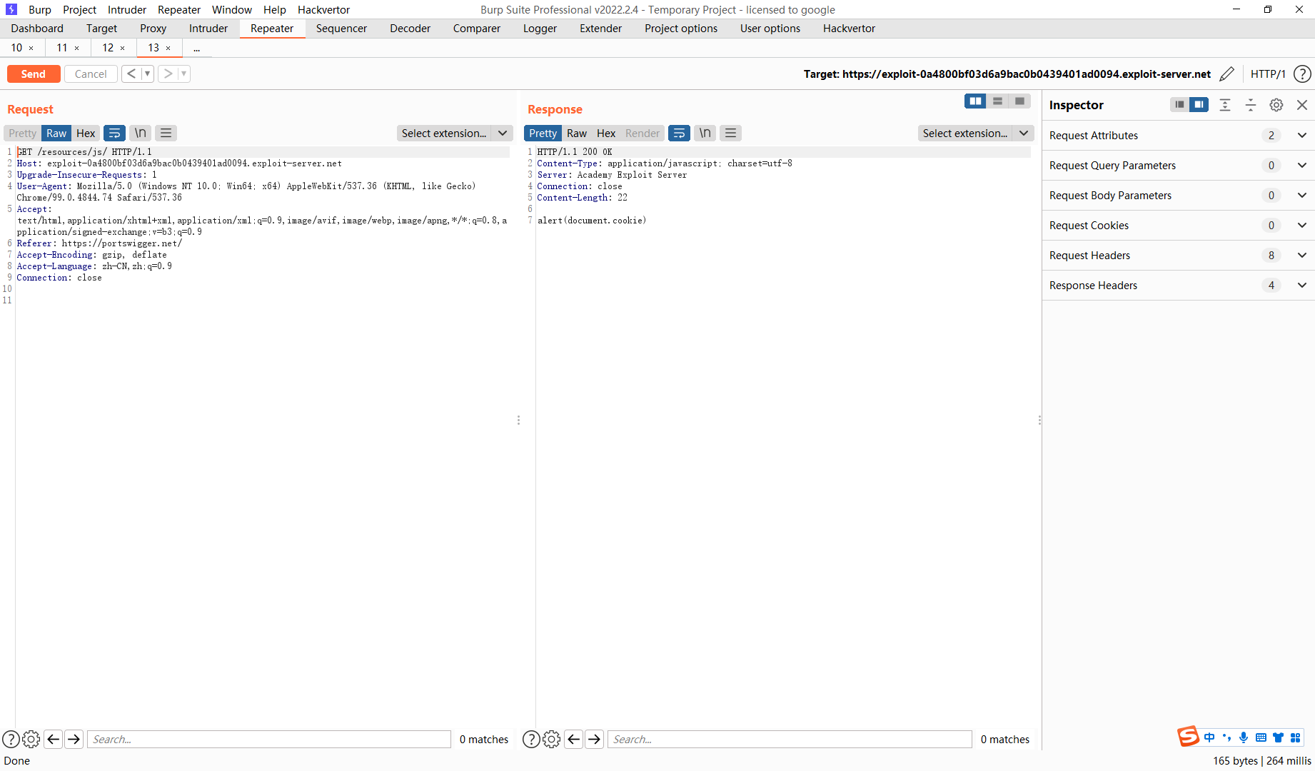 burpsuit 靶场( HTTP request smuggling)_burpsuite靶场-CSDN博客