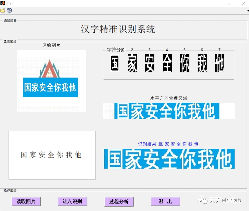 【汉字识别】基于模板匹配实现汉字精准识别附matlab代码模板匹配算法检测学号matlab Csdn博客