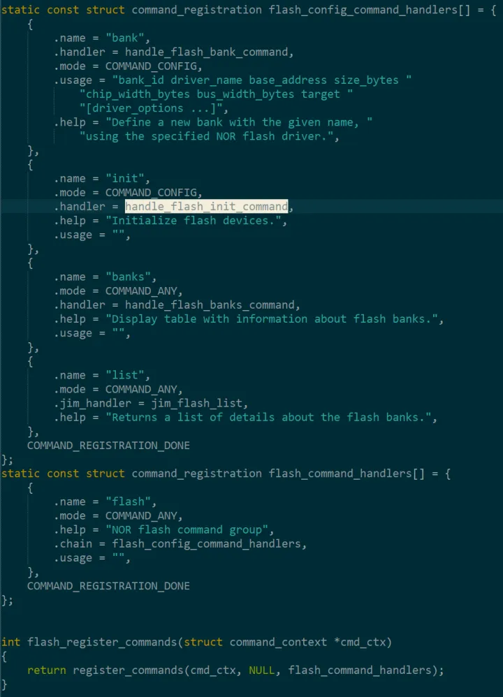 OpenOCD刷写FLASH代码结构浅析(基于RISCV)_openocd源码解析-CSDN博客