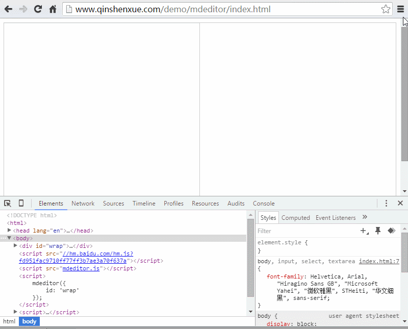 markdown生成html不出效果,mdeditor: 简单markdown编辑器，同步预览html效果。不依赖任何插件，使用简单，原创，造轮子中。。。更新中。。。...-CSDN博客