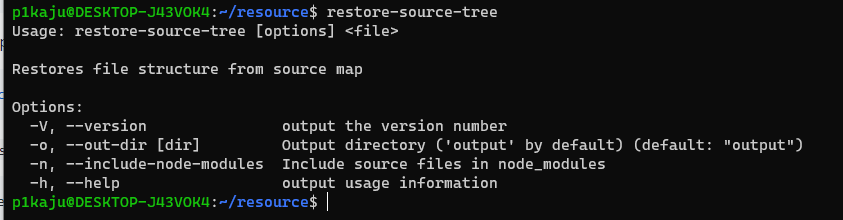 利用SourceMap还原前端代码_restore-source-tree-CSDN博客
