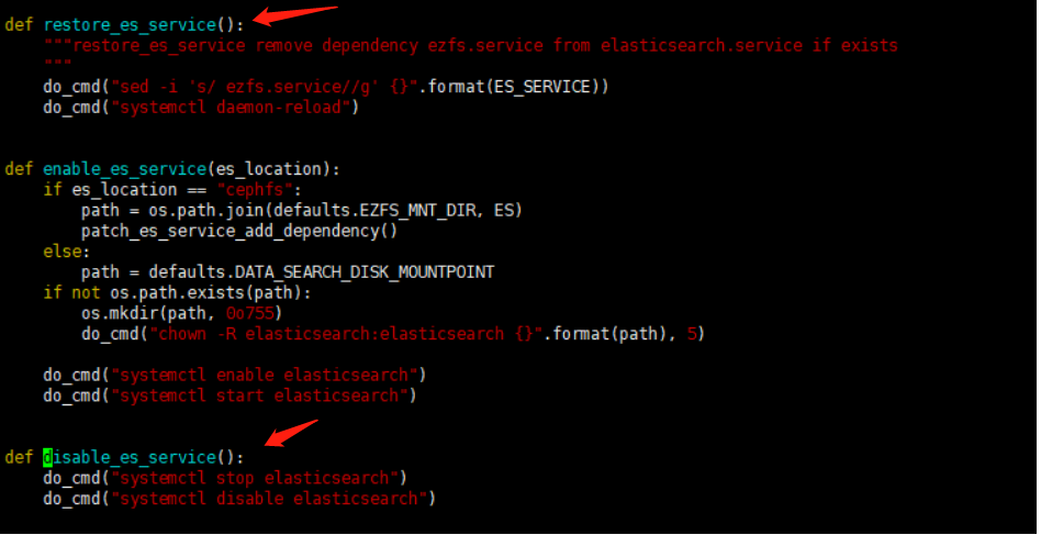 频繁启用&停用ES服务，出现local-fs.target failed with result dependency_dependency failed for local-fs ...
