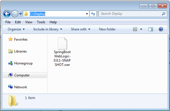 在 Oracle WebLogic Server 上部署 Spring Boot 应用程序_springboot 部署weblogic-CSDN博客