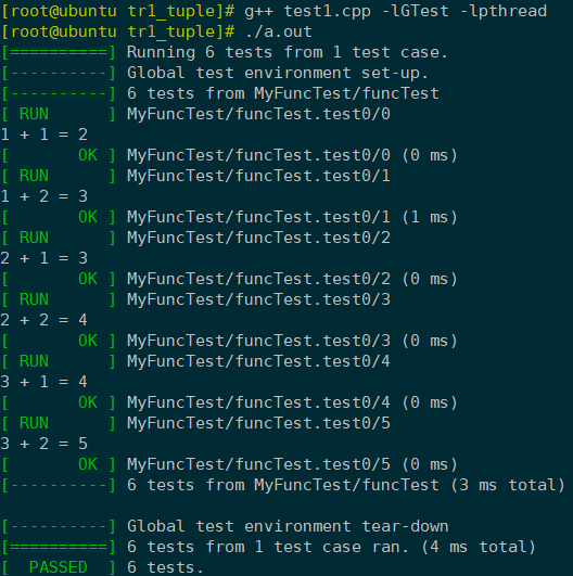 GTest --参数化_gtest 框架如何通过命令传递自定义的参数配置呢-CSDN博客
