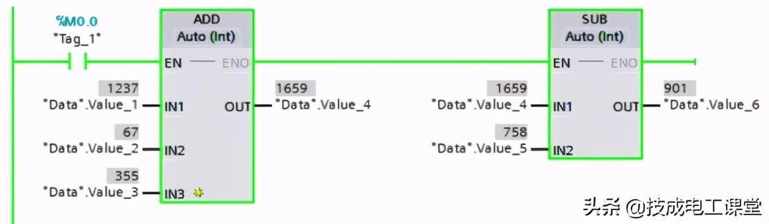 spark取余数函数_S7-1200 PLC数学函数指令之基本数学运算(上)_weixin_39637397的博客-CSDN博客