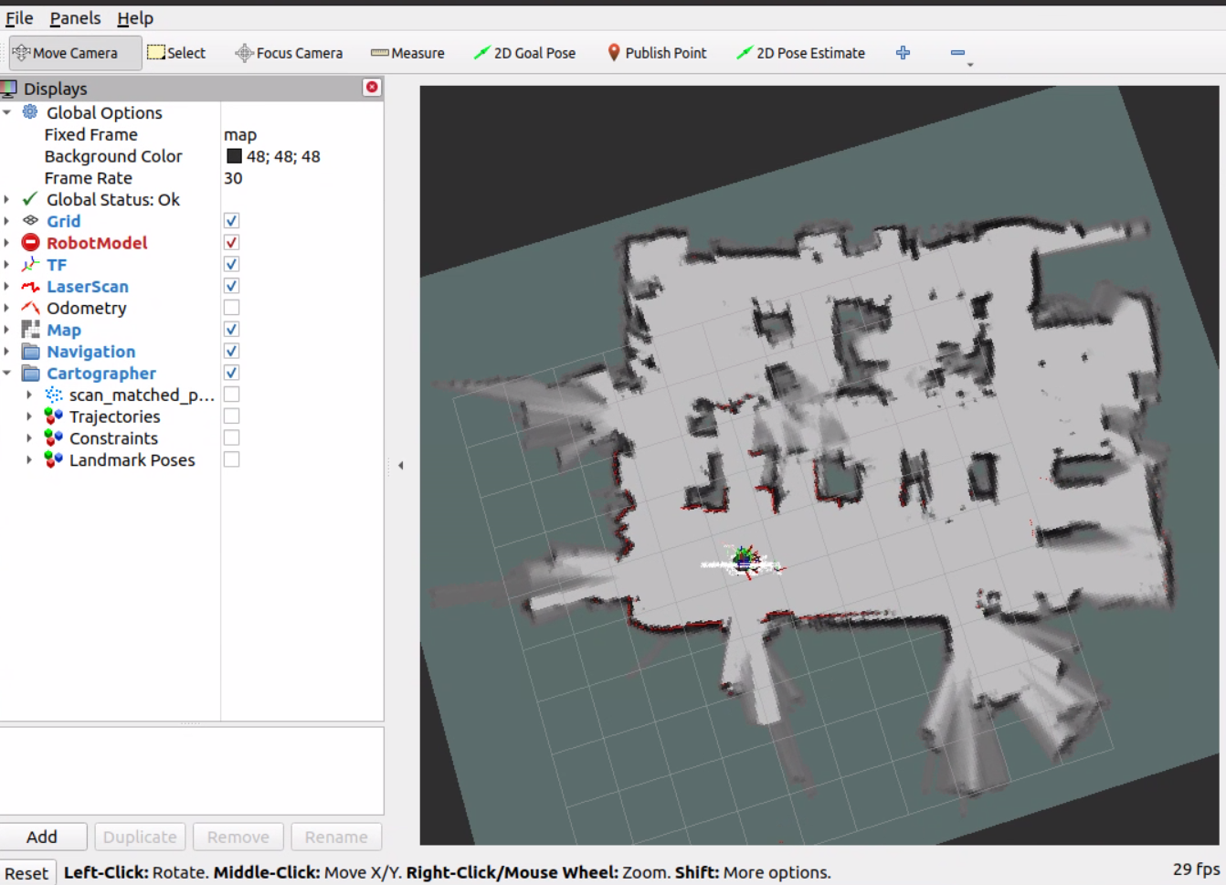 Turbot4机器人入门教程-cartographer算法建图_cartographer 保存 旋转-CSDN博客