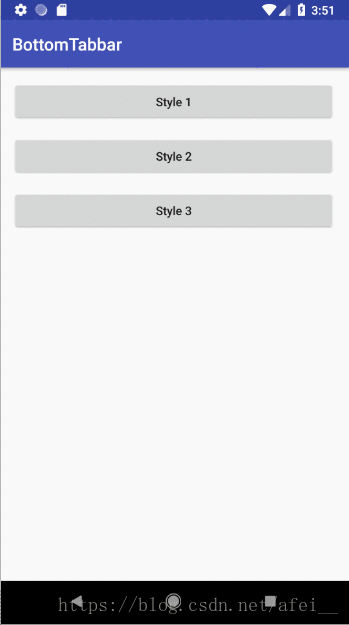 转载：Android底部导航栏，三种风格和实现_android 底部导航栏-CSDN博客