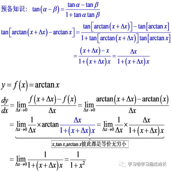 的导数是什么_arctanx的导数是什么-CSDN博客