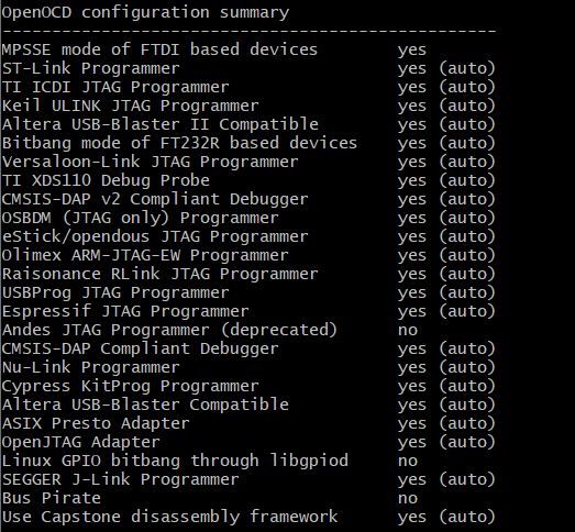 [开发工具]Windows下编译OpenOCD过程分享（基于MSYS2）_msys2 libusb-1.0-CSDN博客