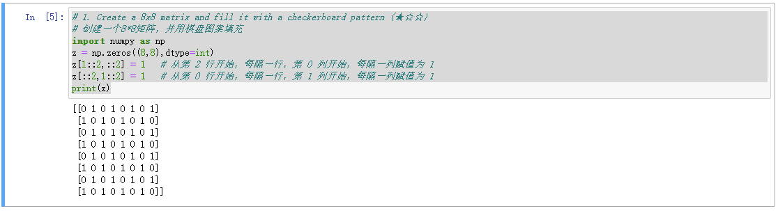 Python numpy 矩阵运算练习-CSDN博客