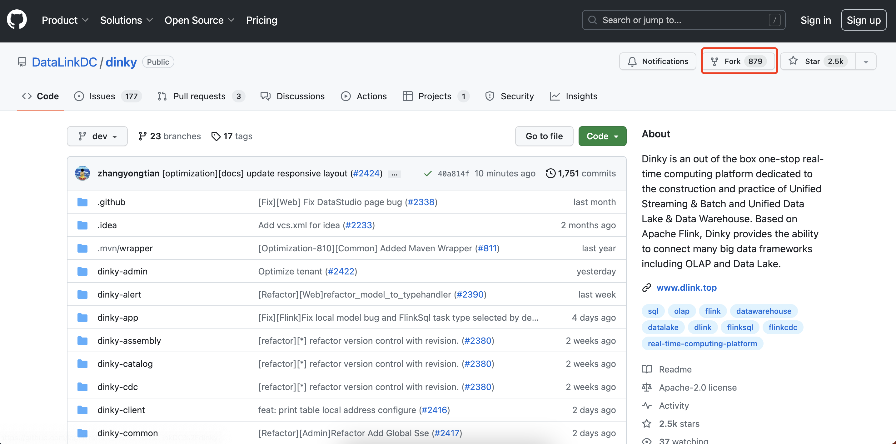 Dinky 本地编译及代码贡献操作流程_dinky github-CSDN博客