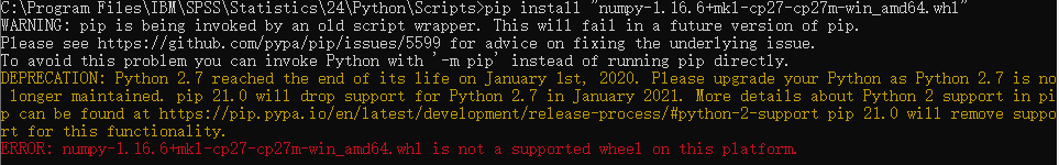 amd python mkl_Python 安装numpy-1.16.6+mkl-cp27-cp27m-win-amd64.whl和-CSDN博客