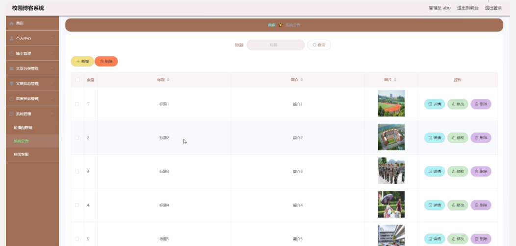 基于SpringBoot的“校园博客系统”的设计与实现（源码+数据库+文档+PPT)_第十章spring boot综合项目实战 个人博客系统ppt-CSDN博客