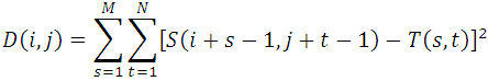 matlab ssd算法,基于灰度的模板匹配算法（一）：MAD、SAD、SSD、MSD、NCC、SSDA算法...-CSDN博客