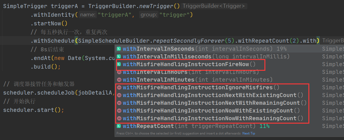 Quartz定时任务框架(二)：Trigger触发器详解_quartz trigger-CSDN博客