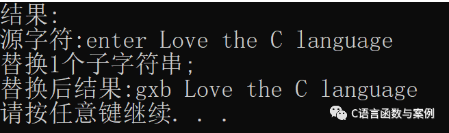 Strstr函数c语言库函数字符串替换函数 Csdn博客