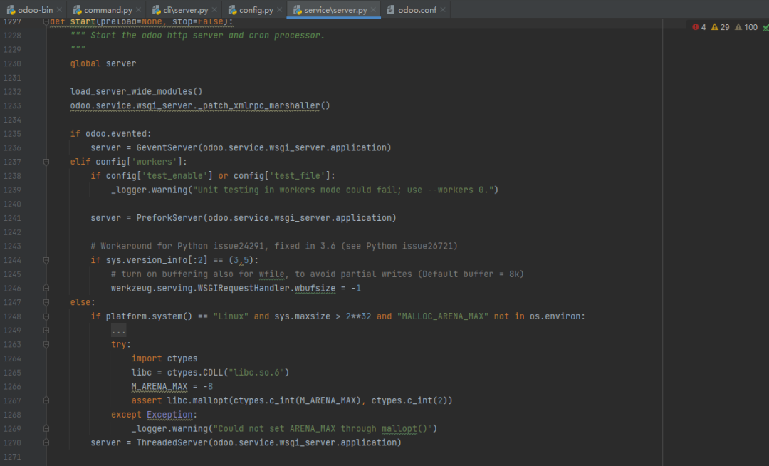 Odoo启动过程详解_odoo gunicorn-CSDN博客