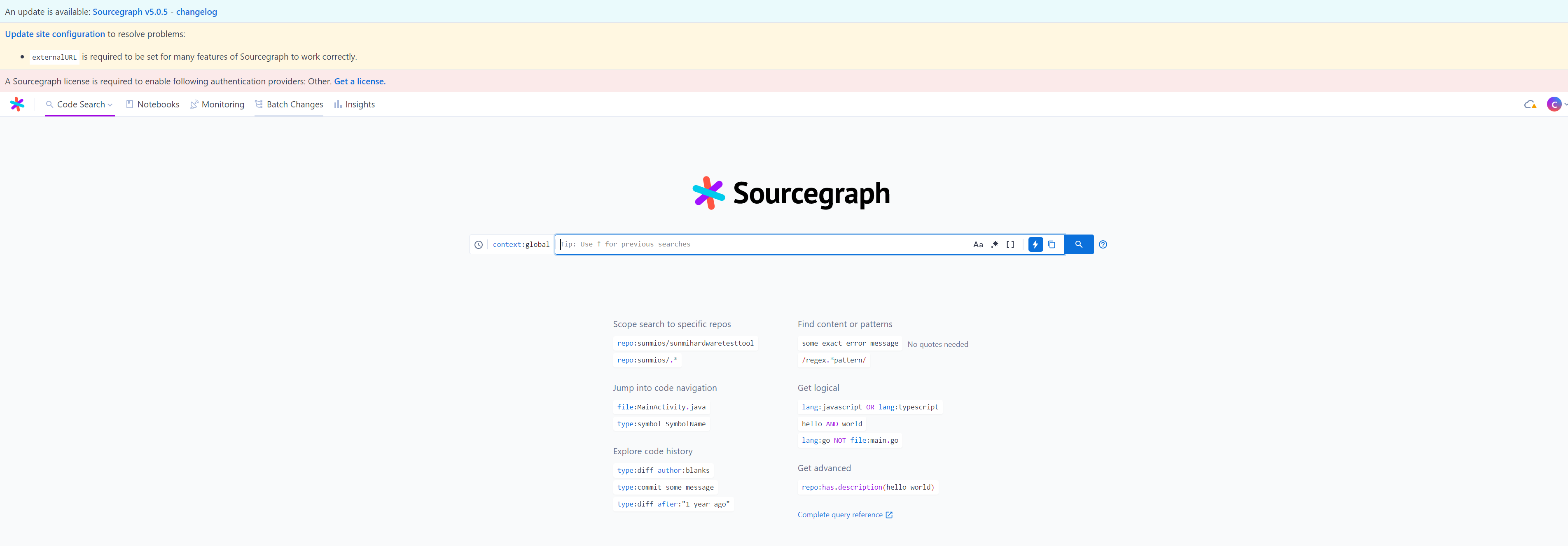 使用docker-compose部署sourcegraph，并接入Gerrit_docker sourcegraph-CSDN博客