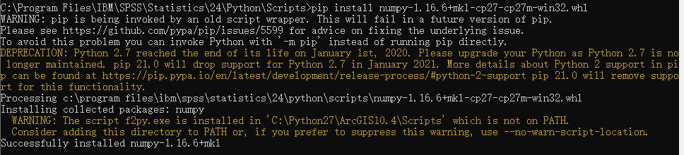 amd python mkl_Python 安装numpy-1.16.6+mkl-cp27-cp27m-win-amd64.whl和-CSDN博客