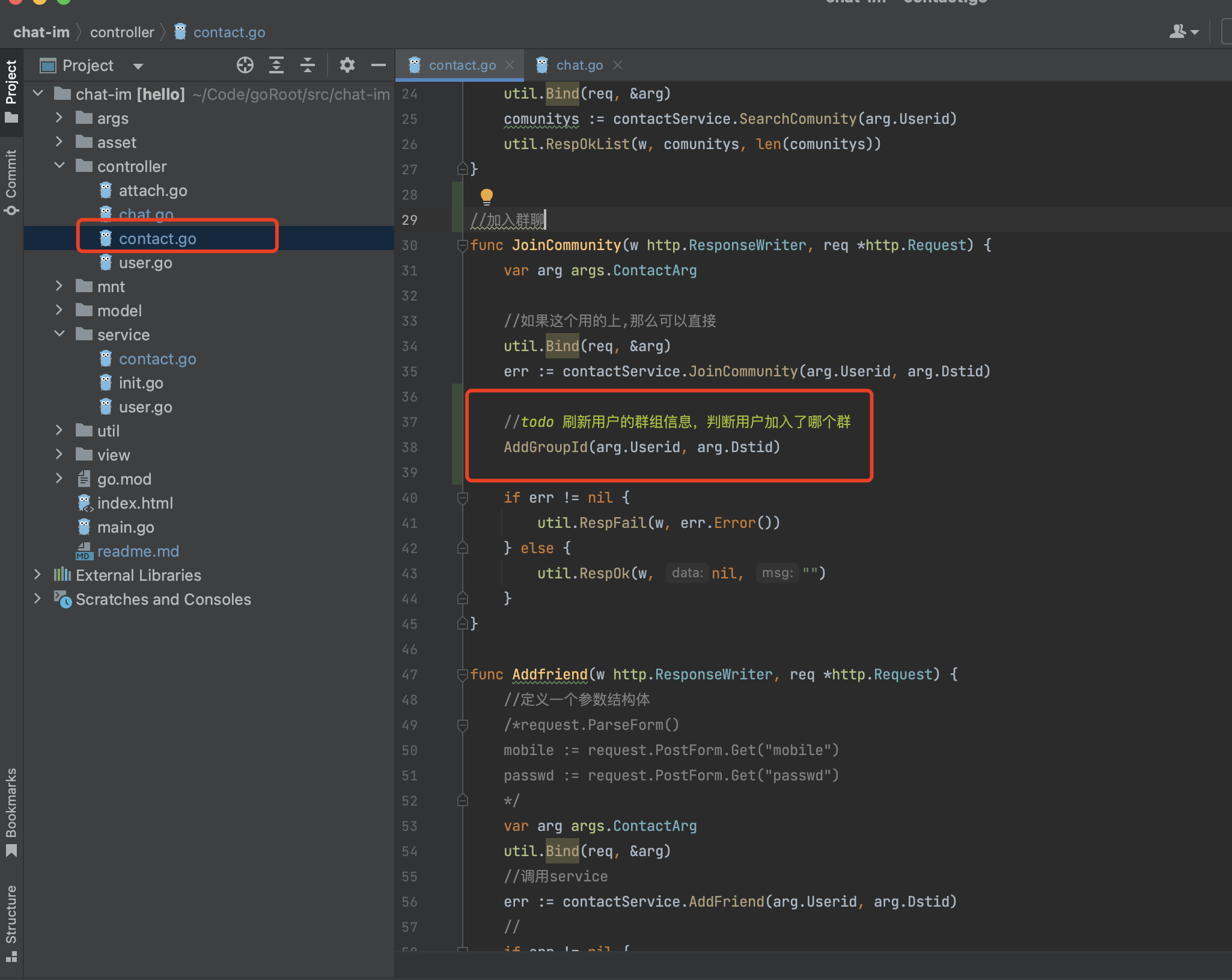 25、实现群聊_clientmap = make(map[int]*websocket.conn)-CSDN博客