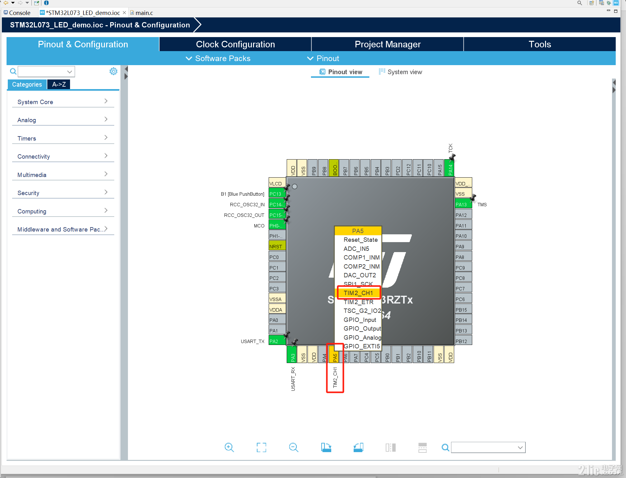[STM32L0]从零开始开始NOCLEO—L073之呼吸灯之旅_stm32l073-CSDN博客