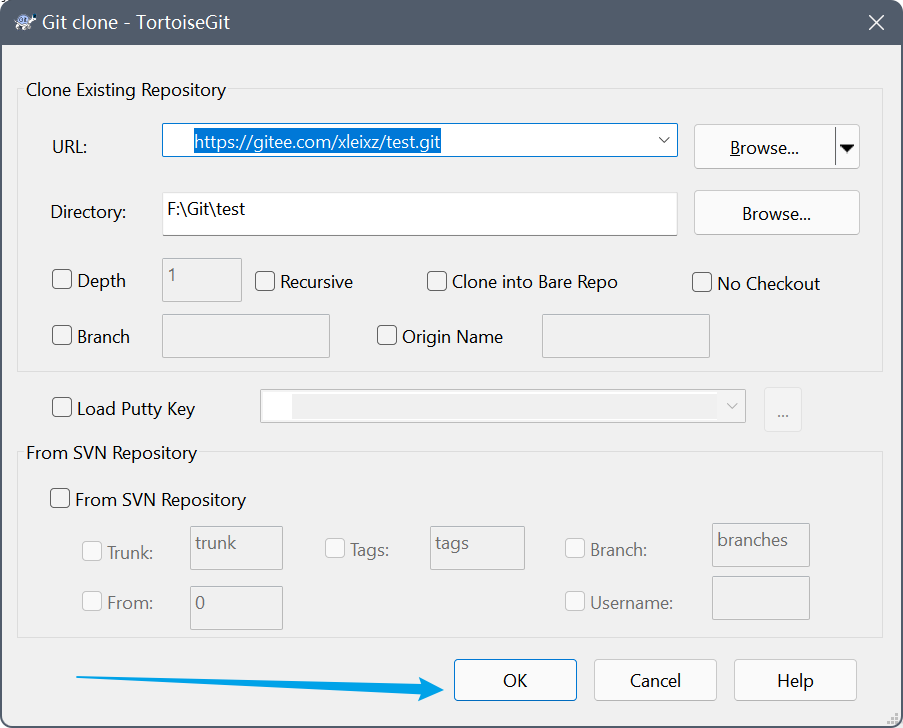 使用tortoisegit图形化工具免git命令远程控制仓库 Gitee篇tortoisegit Gitee Csdn博客
