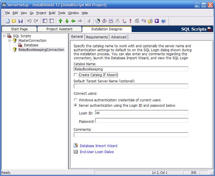 installshield 安装mysql数据库_使用 InstallShield 安装和卸载SQL Server 数据库-CSDN博客