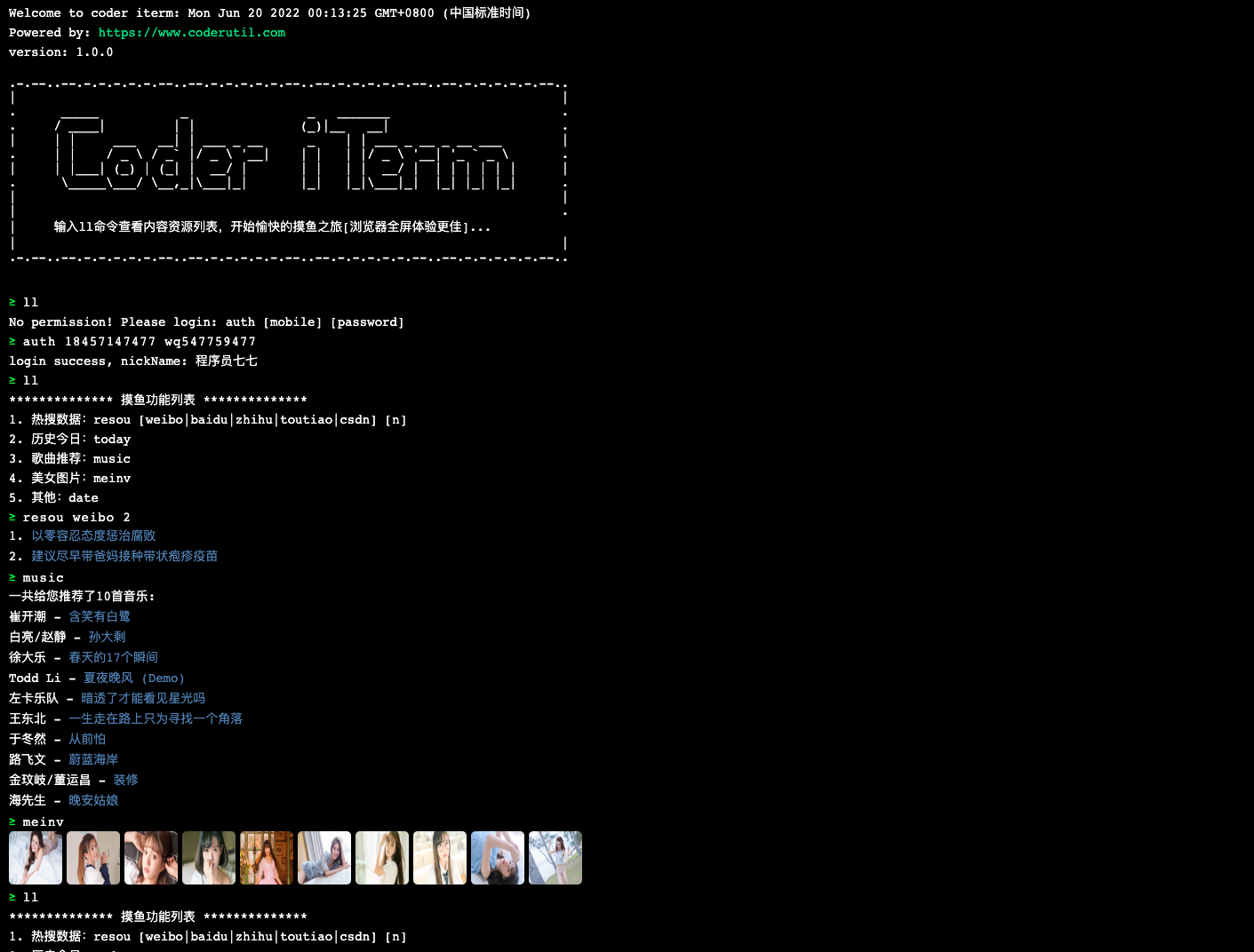 ciTerm - 程序员终端摸鱼神器，建议全屏后体验效果更佳_程序员盒子技术团队的博客-CSDN博客