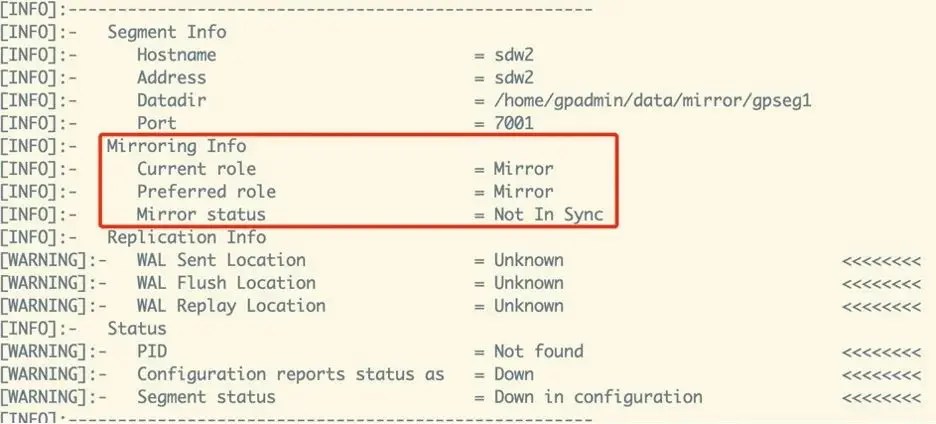 【实战经验】Greenplum集群Master與Segment节点故障检测与恢复_当greenplum数据库高可用性被启用时,有两种类型的segment实例:primary和mirr-CSDN博客