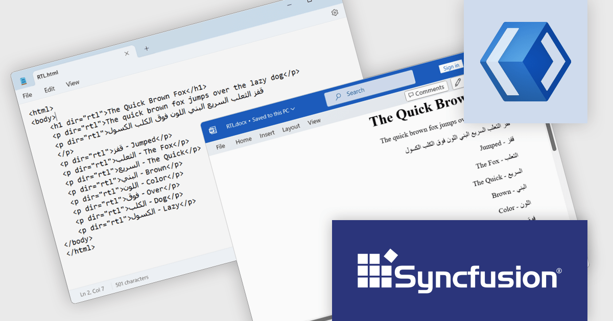 使用 RTL 文本改进多语言格式-Syncfusion Studio 2024 Vol 3_rtl文本-CSDN博客
