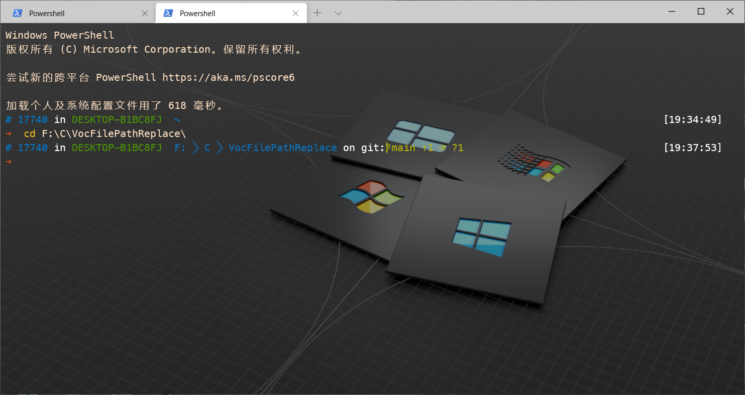 Windows-Terminal美化以及通过OhMyPosh美化PowerShell_wip 8th anniversary ...