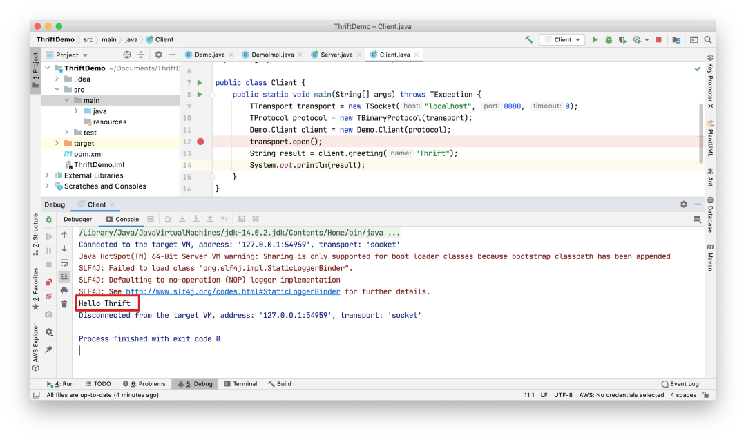 Thrift 协议介绍_thrift tcp-CSDN博客