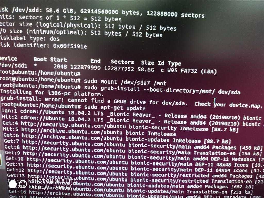 Linux启动左上角光标,Ubuntu18.04启动后一个光标在左上角闪动-CSDN博客