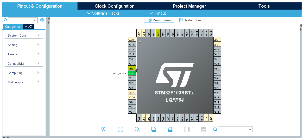Stm32f103入门 Cubemx使用教程 安装教程及新建工程基于stm32cubemx的配置stm32设计 Csdn博客