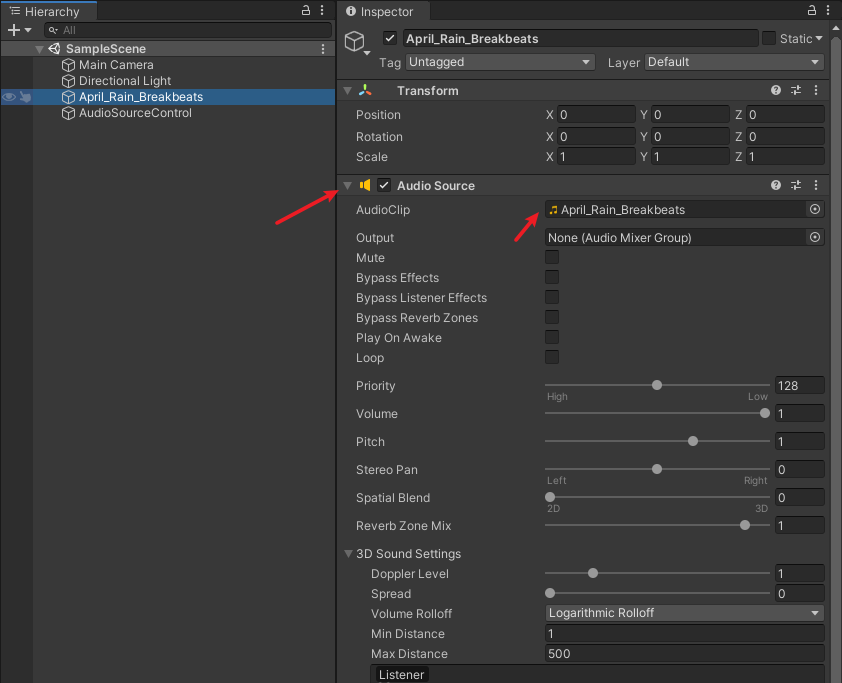 Unity声音系统笔记unity Disable Unity Audio Csdn博客
