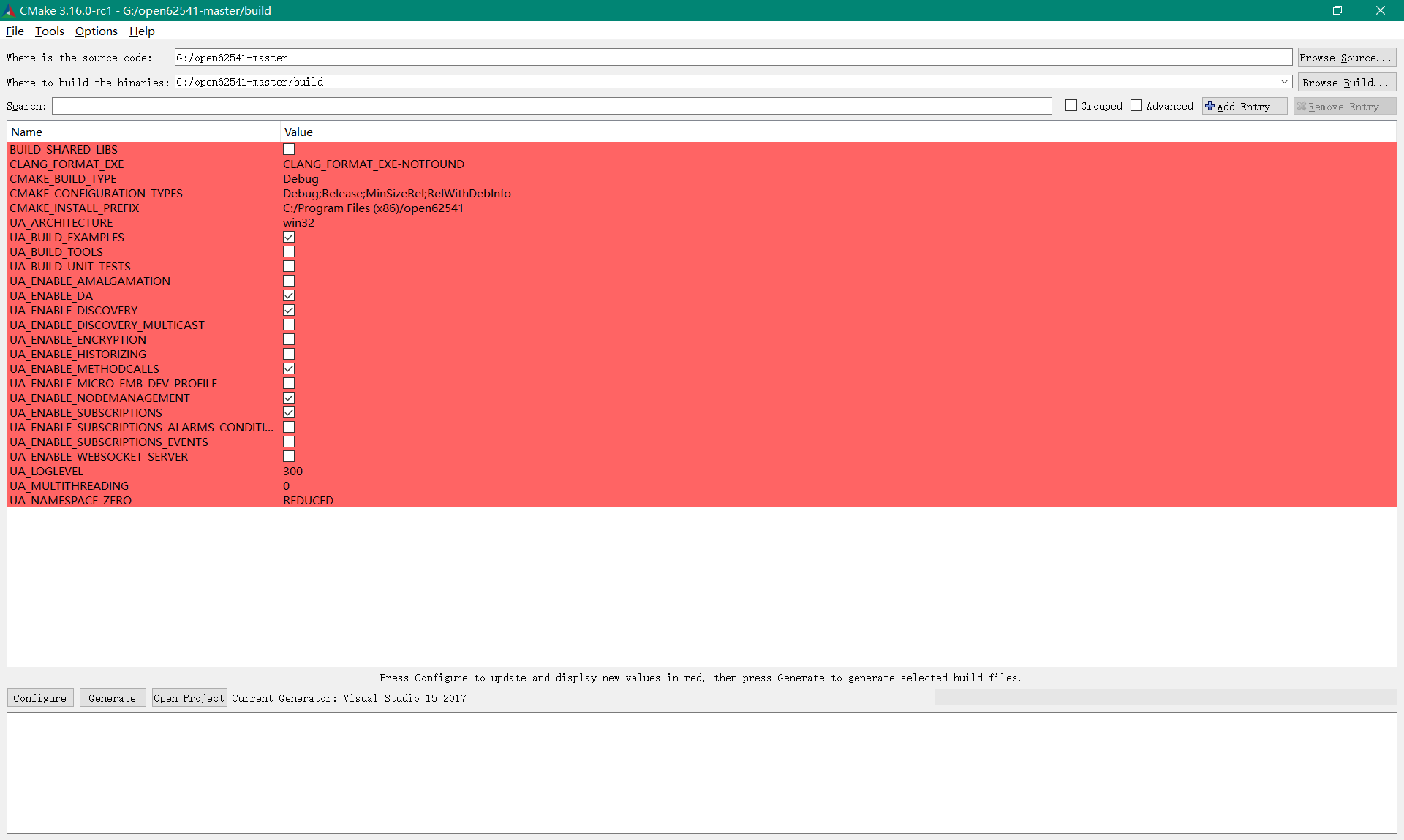 Open62541的环境配置及其安装_open62541 客户端-CSDN博客