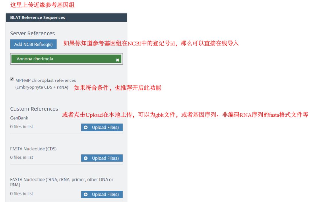 线粒体和叶绿体的基因组特点_叶绿体/线粒体在线注释网站GeSeq使用简介-CSDN博客
