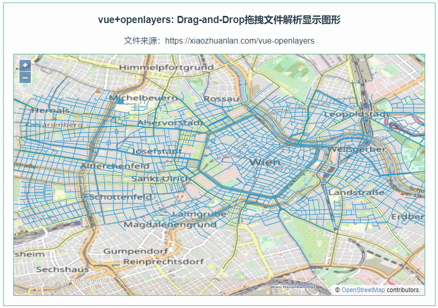 075:vueopenlayers Drag And Drop拖拽文件解析显示图形(代码示例)openlayers 拖动图标 Csdn博客