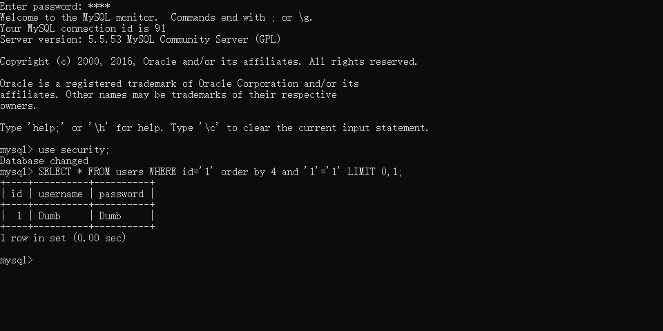 sqlilabs靶场记录中级关(五)_limit 0,1' at line 1-CSDN博客