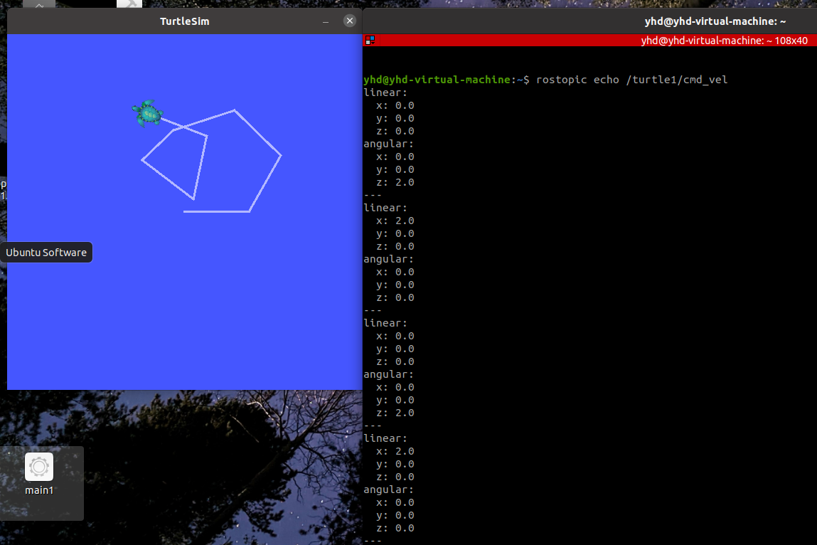 ROS实践--运行小海龟仿真例程_ros示例程序-CSDN博客