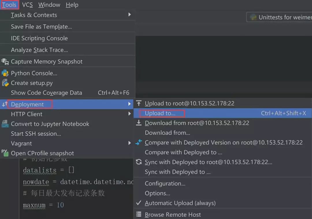 pycharm edit configuration怎么配置_教你使用PyCharm实现远程调试_weixin_39762464的博客-CSDN博客