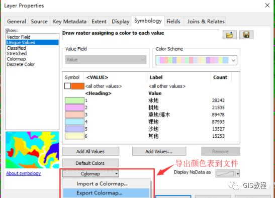 GIS应用技巧之ArcGIS中的ColorMap_arcgis设置rgb颜色值-CSDN博客
