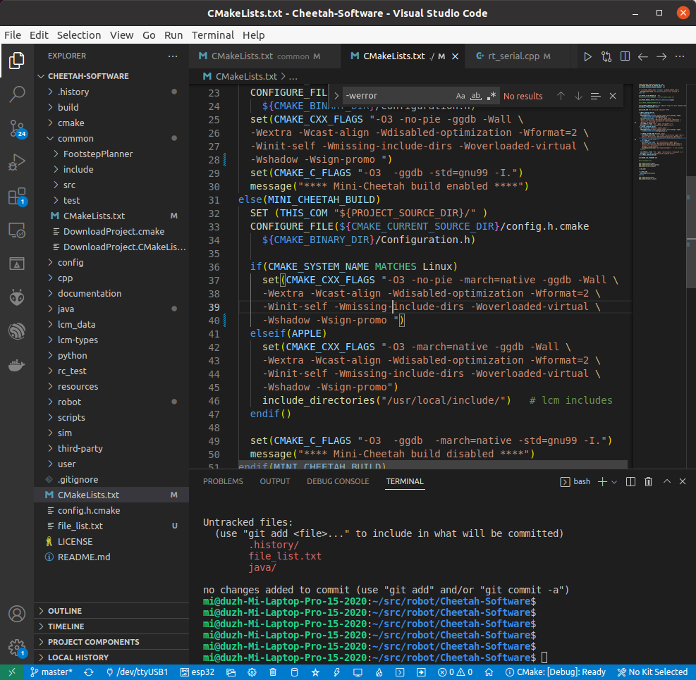 MIT Mini Cheetah仿真 错误处理_cheetahware #include -CSDN博客