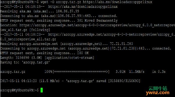 linux中az认证,AzCopy on Linux的安装与基本使用方法-CSDN博客