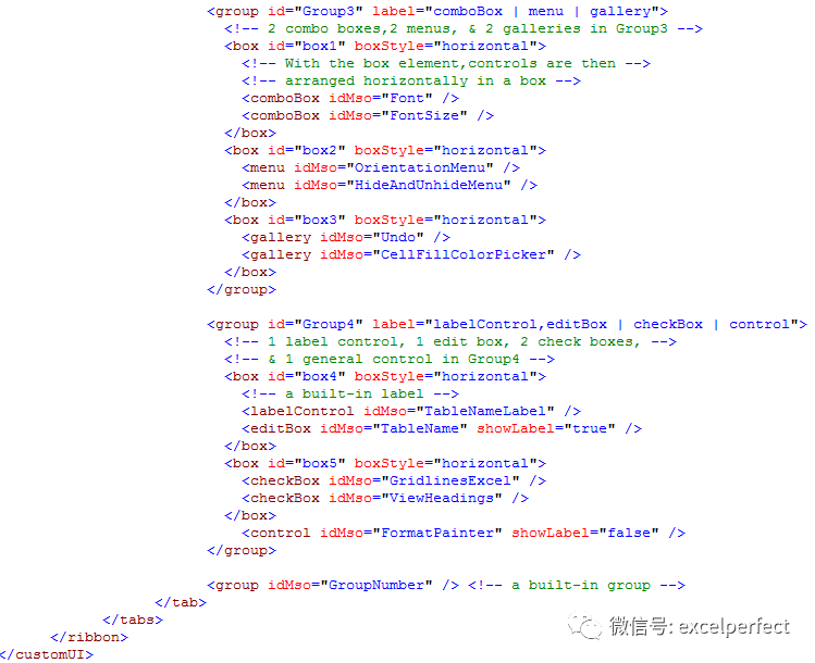 Excel Vba 使用mschartvba专题108:使用vba操控excel界面之在功能区中添加内置控件 Csdn博客