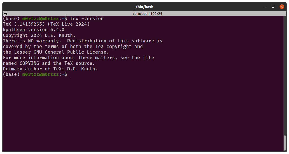 Linux下安装TeXLive并配置VSCode中tex编写环境（2024最新）_texlive linux-CSDN博客